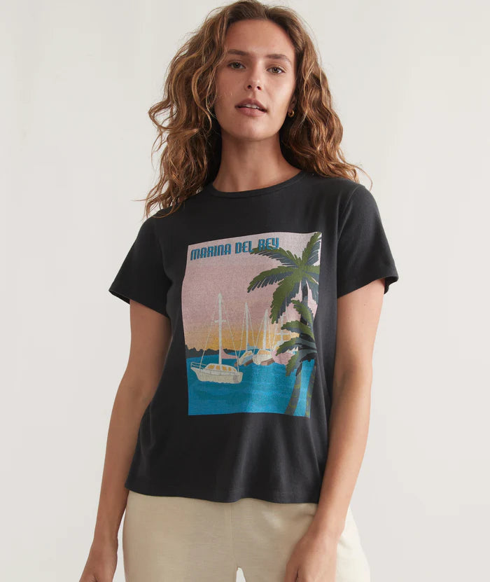 Marine Layer Easy Crew Graphic Tee – Fast Shipping